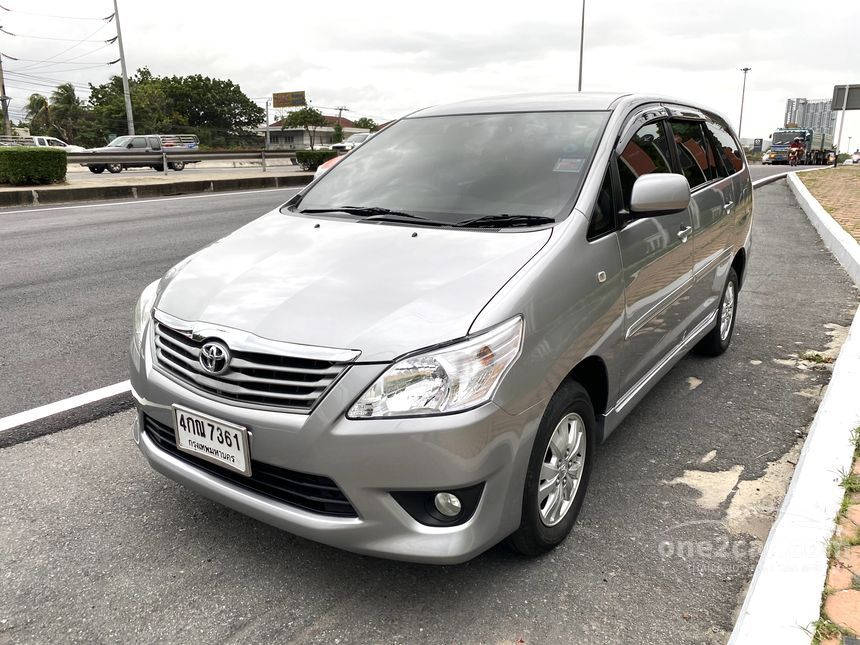 Toyota Innova 2015 (ปี 11-15) G 2.0 เกียร์อัตโนมัติ สีเทา | One2car.com ...