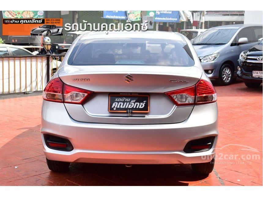 Suzuki Ciaz 2015 GL 1.2 in กรุงเทพและปริมณฑล Automatic Sedan สีเงิน for ...
