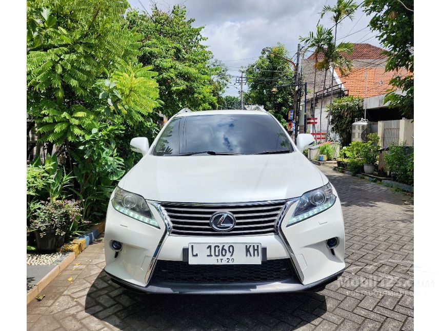 Jual Mobil Lexus RX270 2012 RX270 2.7 di Jawa Timur Automatic SUV Putih ...