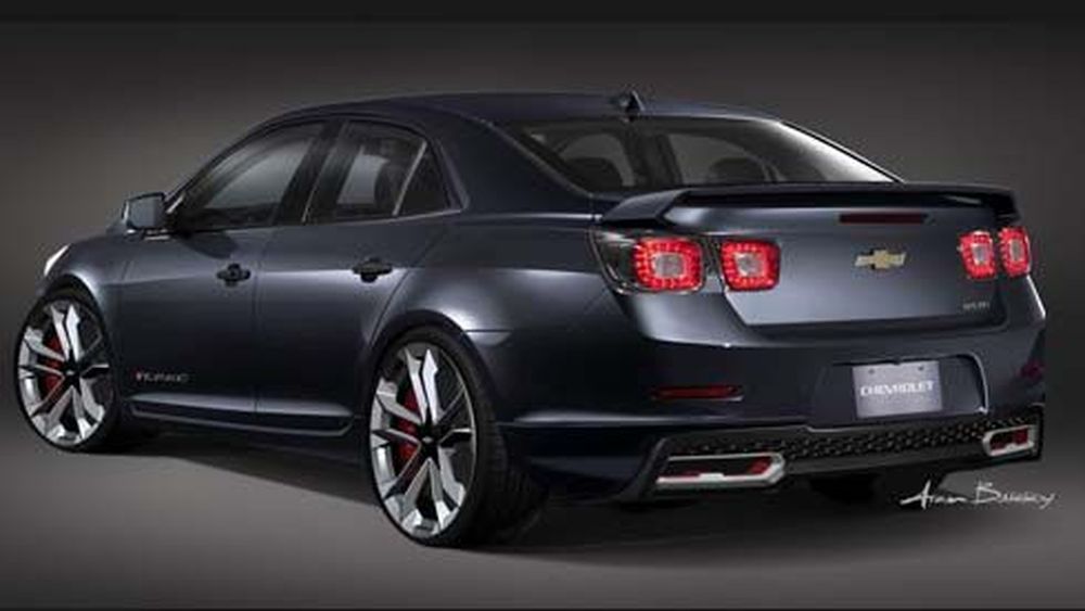 Chevrolet Malibu Turbo Performance Concept มิดไซส์ซีดานแต่งสปอร์ต ...