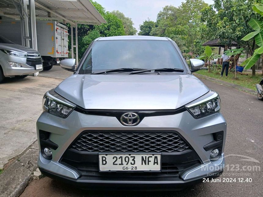 Jual Mobil Toyota Raize 2021 G 1.2 di Banten Automatic Wagon Silver Rp ...