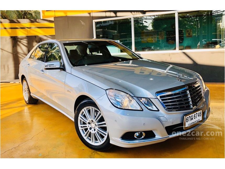 Mercedes-Benz E200 CGI 2010 1.8 in กรุงเทพและปริมณฑล Automatic Sedan สีเงิน for 925,000 Baht ...