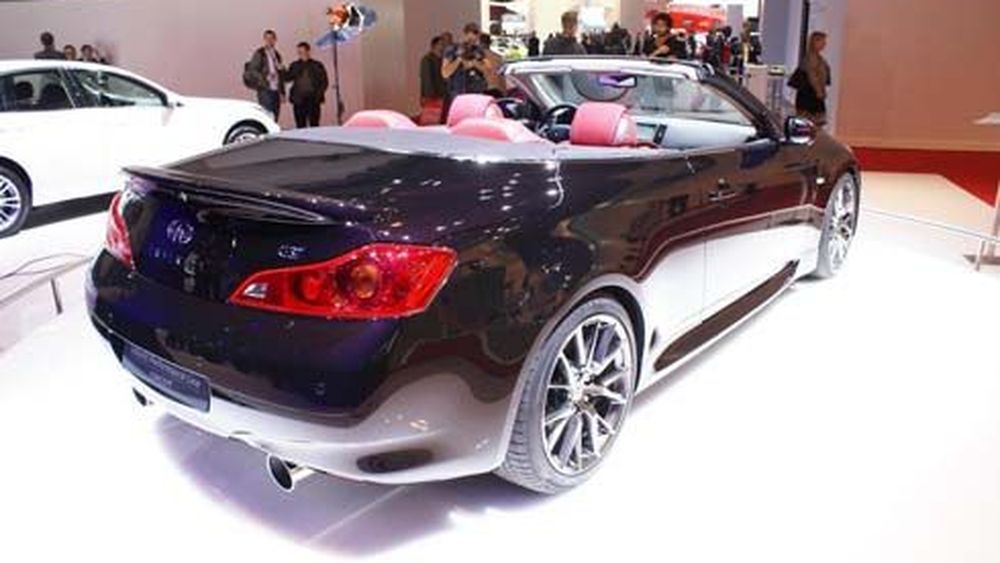 Infiniti IPL G Convertible สปอร์ตเปิดประทุน 333 แรงม้า เผยโฉมที่ Paris ...