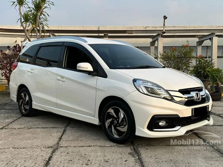 Jual Mobil Honda Mobilio 2015 RS 1.5 di DKI Jakarta Automatic MPV Putih ...