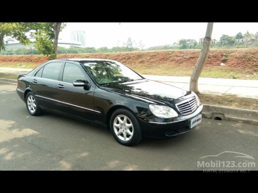 Jual Mobil Mercedes-Benz S350 2005 3.7 di Banten Automatic Sedan Hitam ...