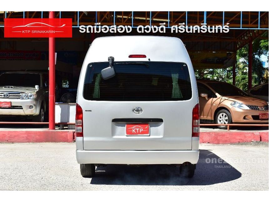 Toyota Hiace 2013 D4D 2.5 in กรุงเทพและปริมณฑล Manual Van สีเงิน for ...
