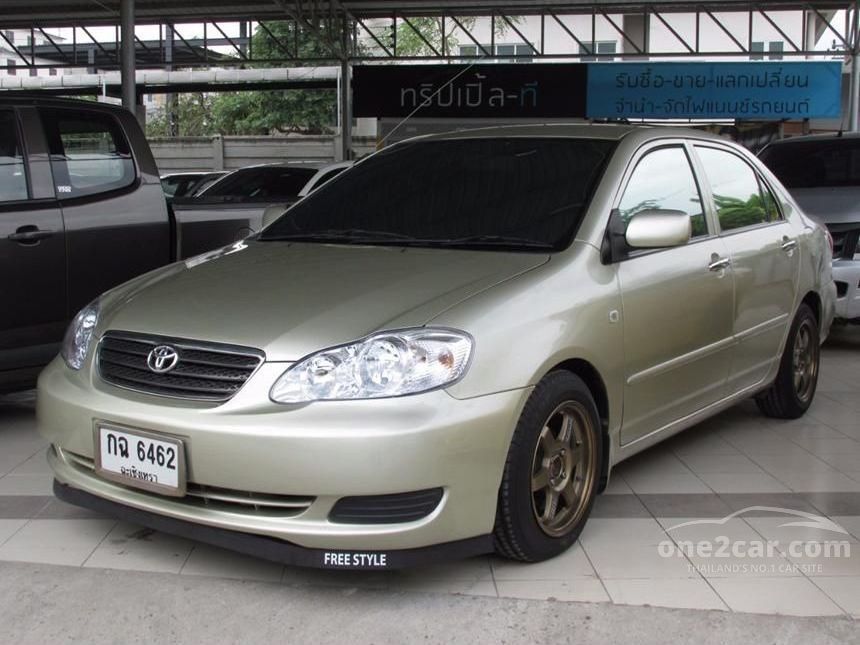 2005 Toyota Corolla Altis 1.6 ALTIS หน้าหมู (ปี 01-07) E Sedan AT มือ ...