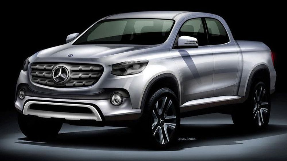 รถกระบะ Mercedes-Benz จ่อเปิดตัวจริงปลายปีนี้ - ข่าวในวงการรถยนต์