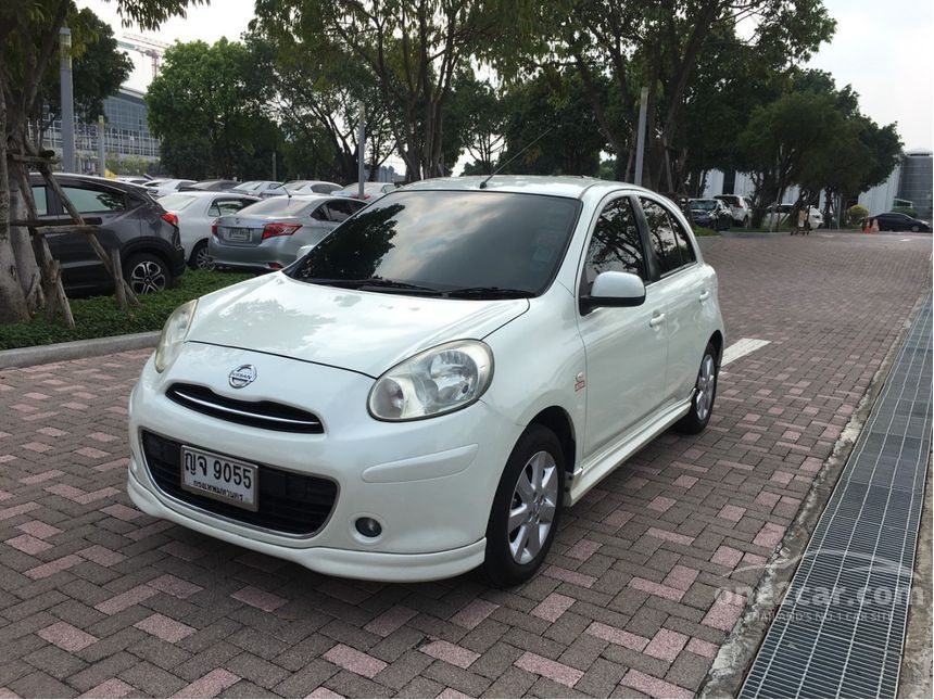 Nissan March 2011 V 1.2 in กรุงเทพและปริมณฑล Automatic Hatchback สีขาว ...