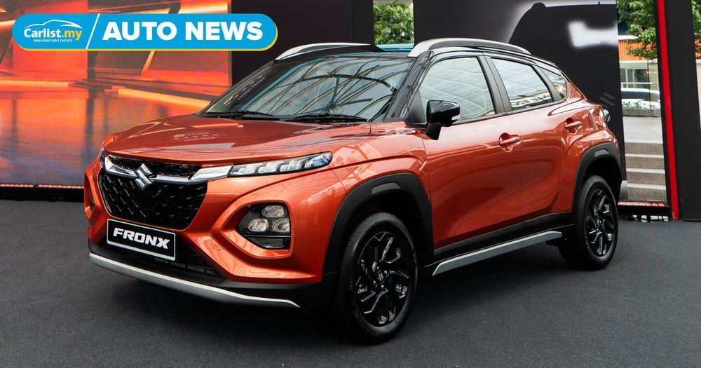 Suzuki Fronx makes Malaysian debut at RM148k - 1.5L mild hybrid, 700km ...