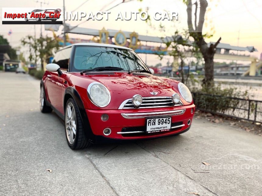 Mini Cooper 2005 R50 1.6 เกียร์อัตโนมัติ สีแดง | One2car.com ศูนย์รวมรถ ...