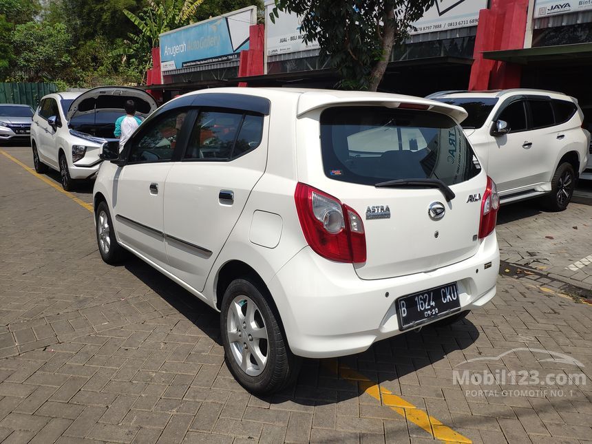 Jual Mobil Daihatsu Ayla 2015 X 1.0 di Banten Manual Hatchback Putih Rp ...