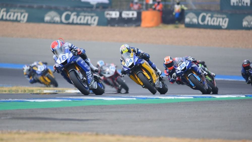 [WSBK] Yamaha กระชากคันเร่ง YZF-R6 เหมาโพเดี้ยม SuperSport ด้าน YZF-R1 ...