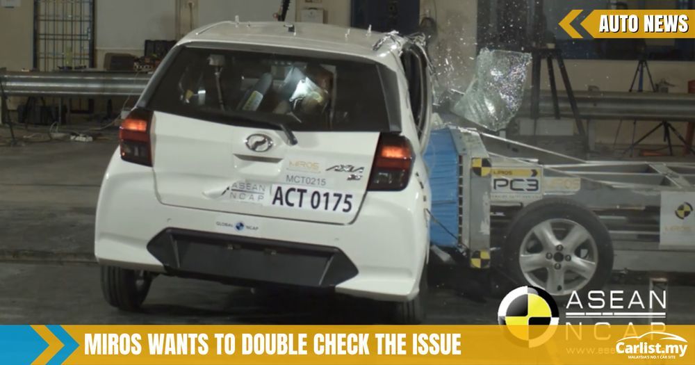 Miros intends to re-inspect Axia following crash test 'rigging' - Auto ...