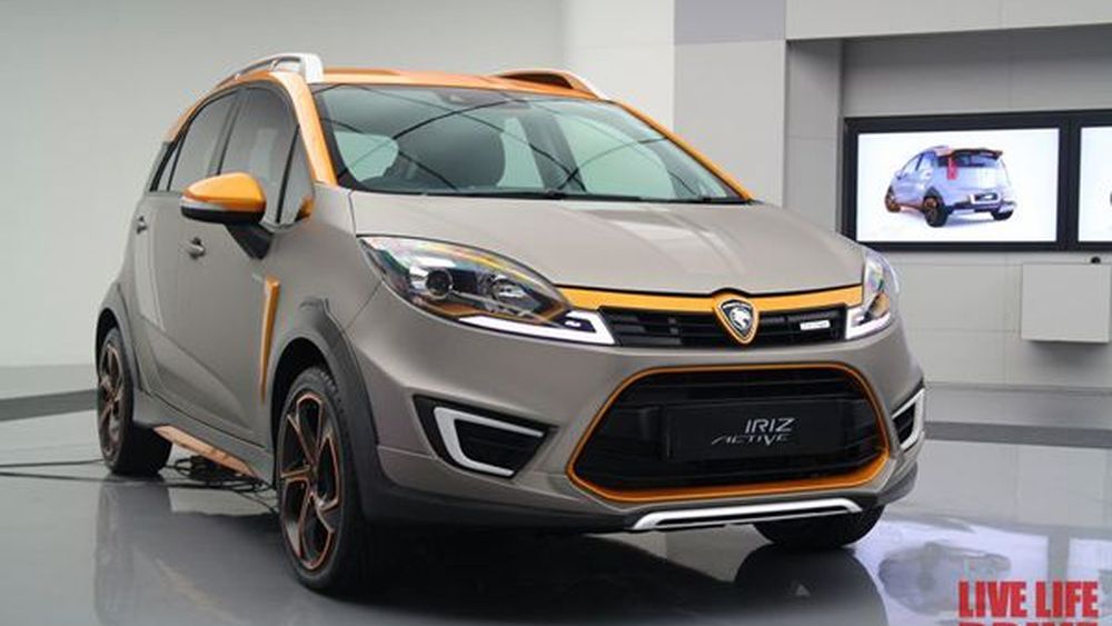 Proton Iriz Active Concept ตัวต้นแบบ อีกขั้นของความสปอร์ตและบึกบึน ...