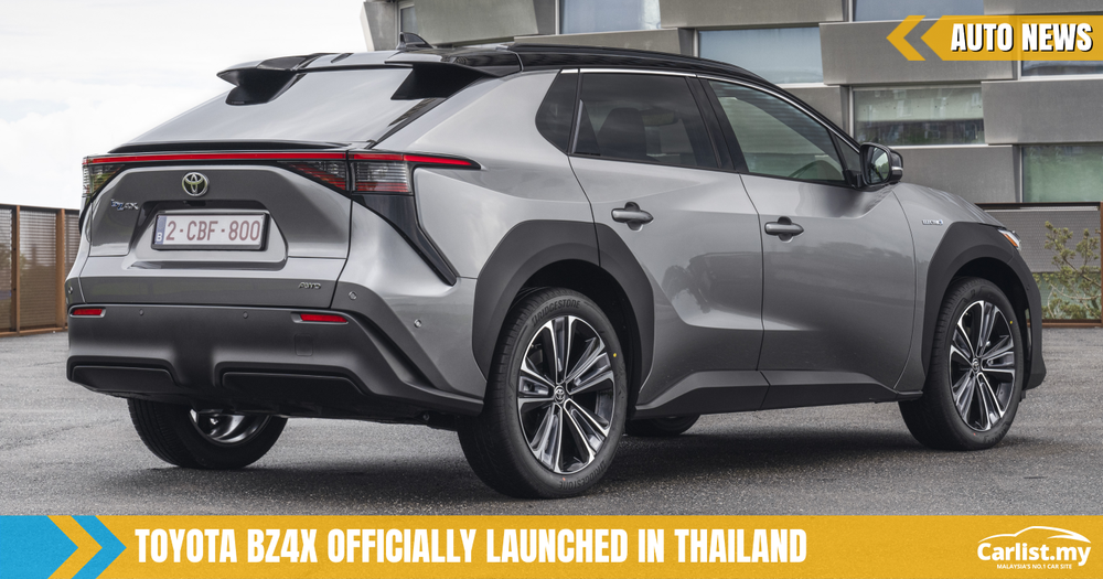Toyota bZ4X EV officially launched in Thailand - RM235,000 - Electric Vehicle EV | Carlist.my