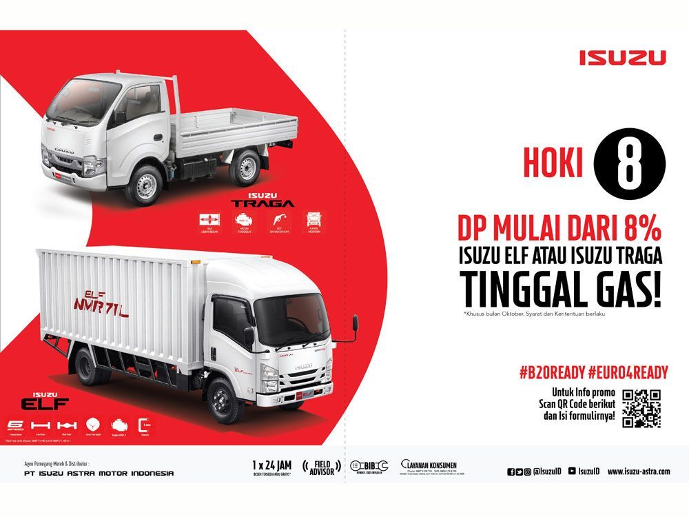 Isuzu Gelar Promo untuk Pengusaha Hingga Akhir Tahun - Berita Otomotif ...