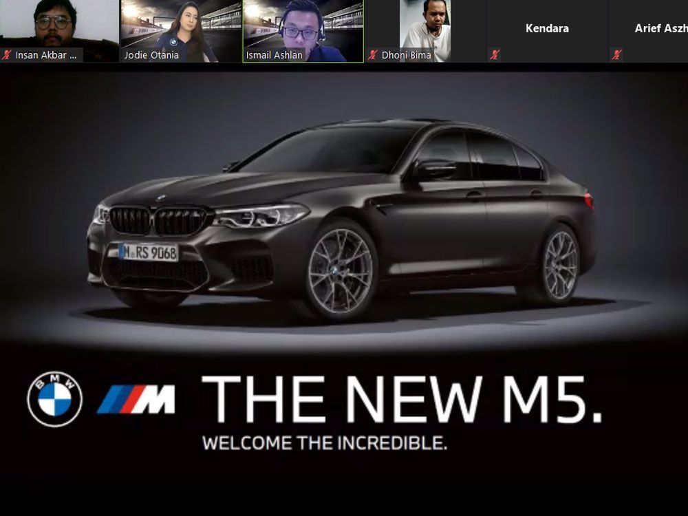 BMW Indonesia Lakukan Virtual Launching Lewat Aplikasi Zoom - Berita ...