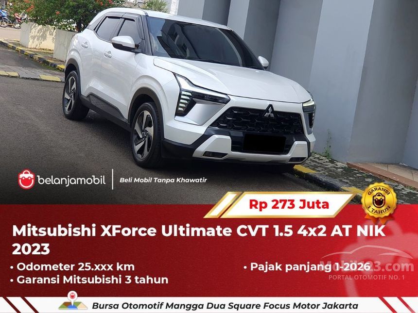 Jual Mobil Mitsubishi XFORCE 2023 Ultimate(White colour) 1.5 di DKI ...