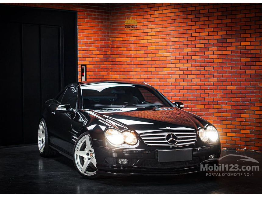 Jual Mobil Mercedes-Benz SL55 2003 AMG 5.4 di Banten Automatic ...