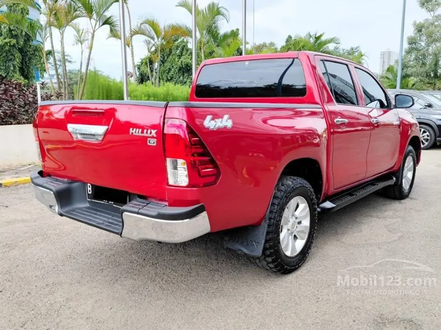 Jual Mobil Toyota Hilux 2016 G 2.5 di DKI Jakarta Manual Pick-up Merah ...