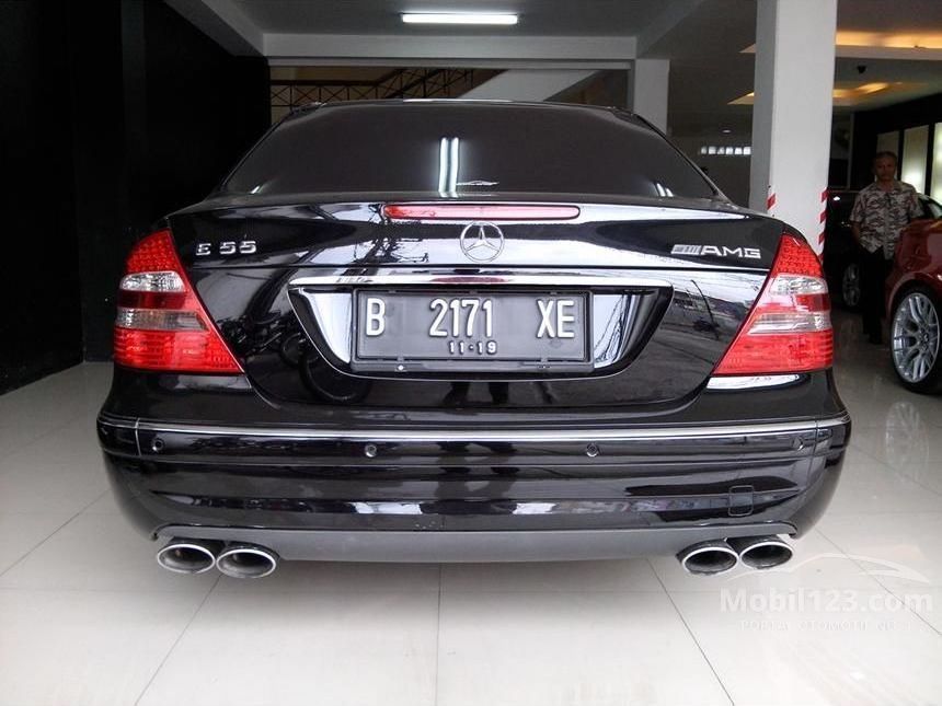Jual Mobil Mercedes-Benz E55 AMG 2004 V8 Kompressor 5.4 di DKI Jakarta Automatic Sedan Hitam Rp ...