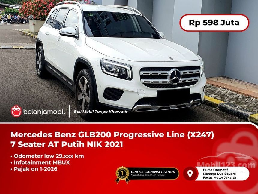Jual Mobil Mercedes-Benz GLB200 2021 Progressive Line 1.3 di DKI ...