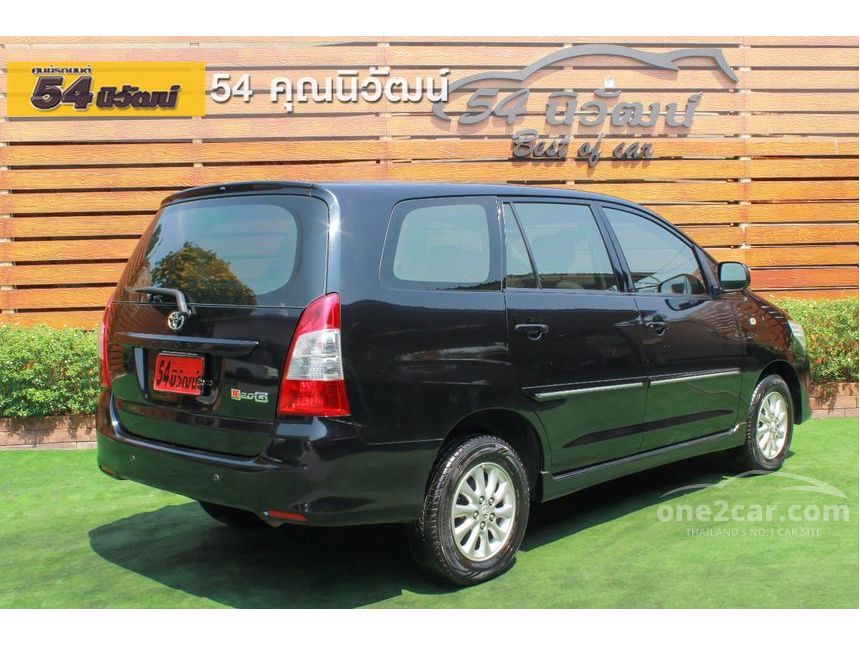Toyota Innova 2015 G 2.0 in กรุงเทพและปริมณฑล Automatic Wagon สีดำ for ...