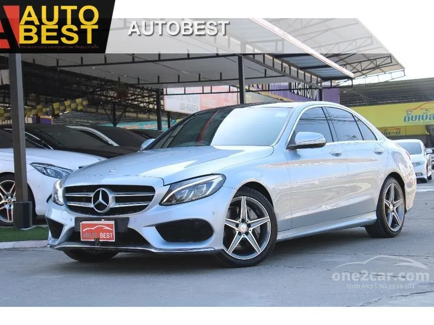 2015 Mercedes-Benz C300 2.1 W205 (ปี 14-22) Blue TEC HYBRID AMG Dynamic ...