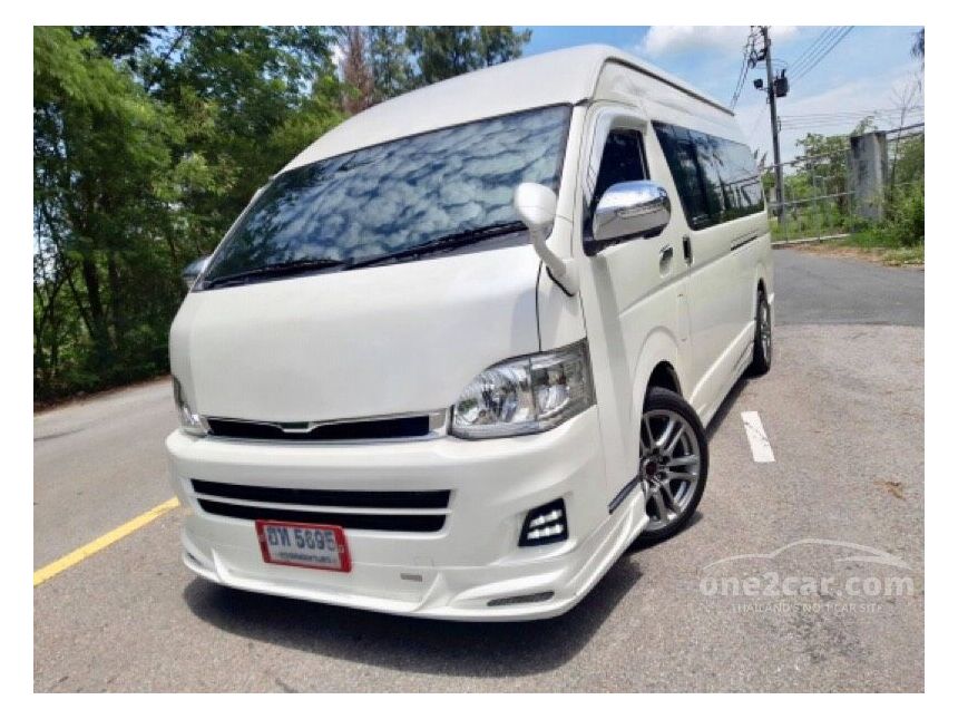 Toyota Hiace 2010 D4D 2.5 in ภาคอีสาน Manual Van สีขาว for 389,000 Baht ...