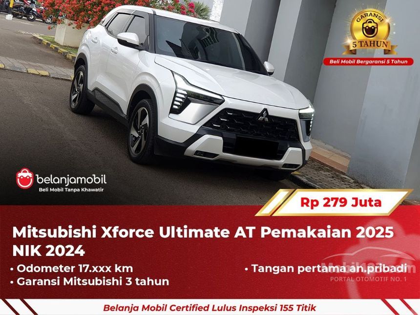 Jual Mobil Mitsubishi XFORCE 2024 Ultimate(White colour) 1.5 di DKI ...