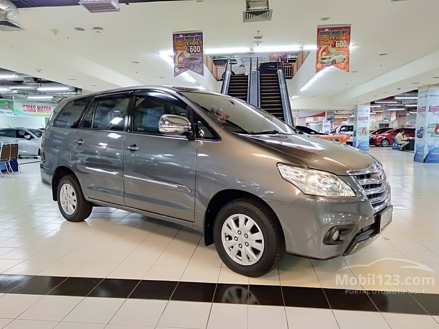 Jual Mobil Toyota Kijang Innova 2014 G 2.0 di Jawa Timur Manual MPV Abu ...