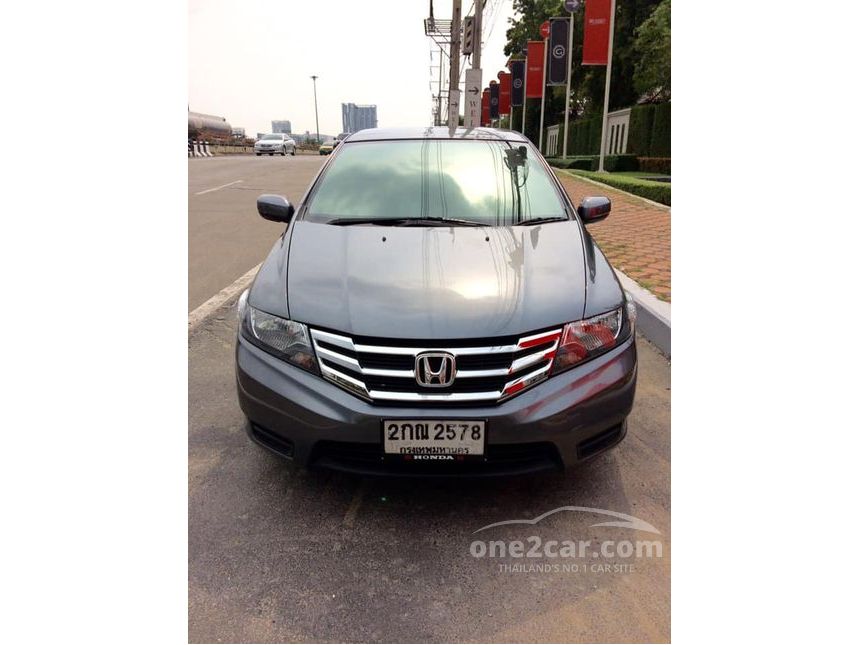 Honda City 2013 S CNG 1.5 in กรุงเทพและปริมณฑล Automatic Sedan สีเทา for 279,000 Baht - 6624457 ...