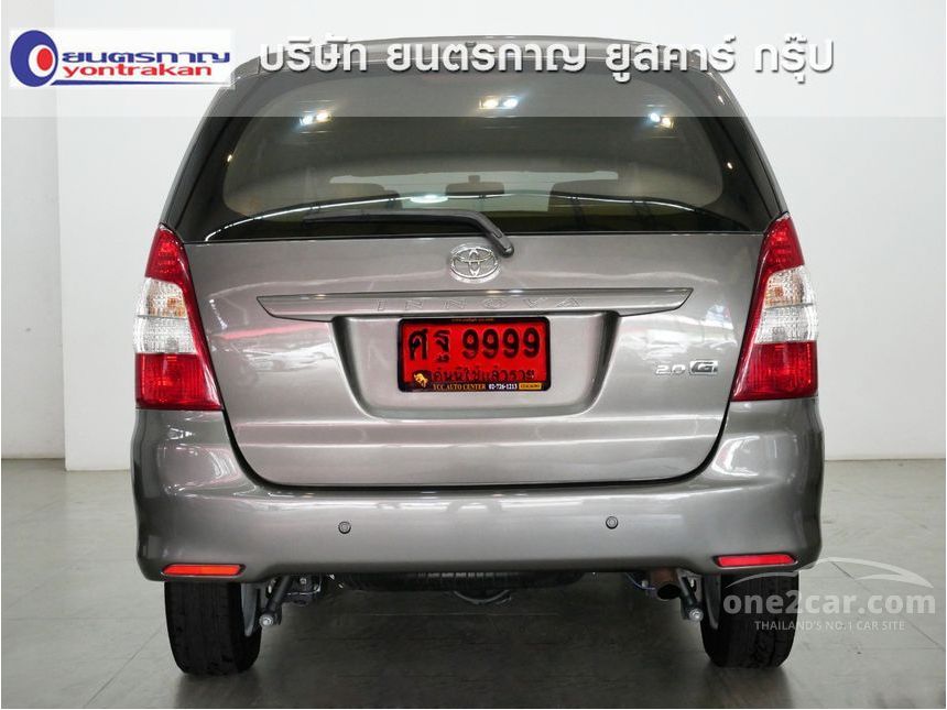 Toyota Innova 2012 G 2.0 in กรุงเทพและปริมณฑล Automatic Wagon สีเทา for ...