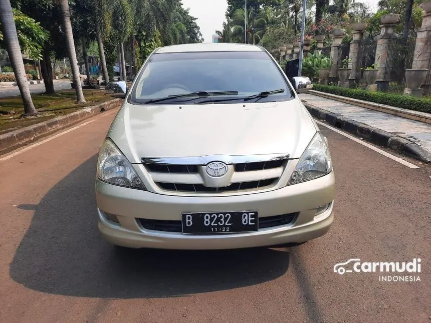Jual Mobil Toyota Kijang Innova 2004 V 2.0 di DKI Jakarta Manual MPV ...