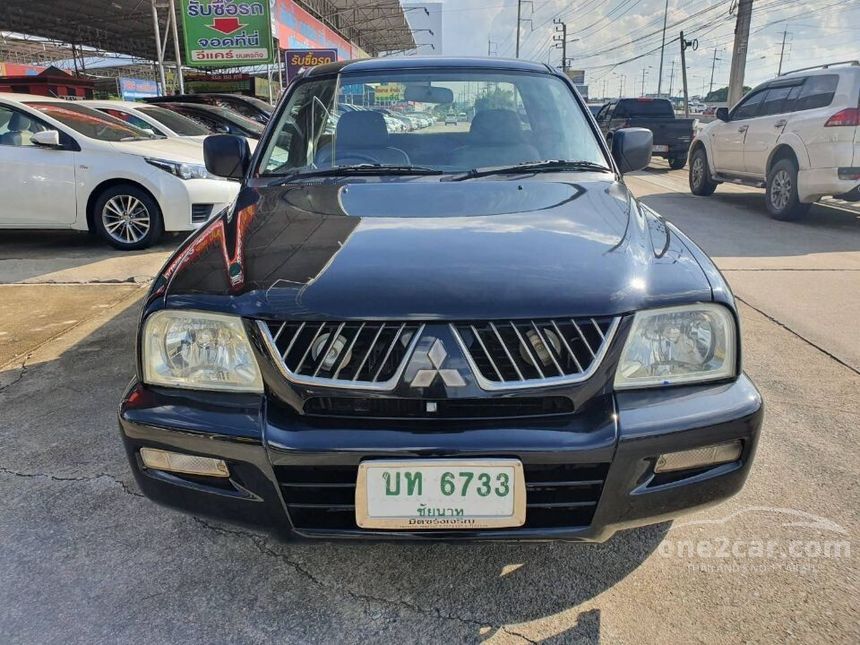 Mitsubishi Strada 2004 MEGA CAB GL 2.5 เกียร์ธรรมดา สีดำ | One2car.com ...