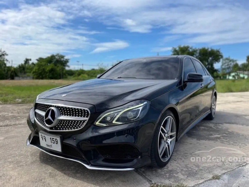 2016 Mercedes-Benz E300 2.1 W212 (ปี 10-16) AMG Dynamic Blue TEC HYBRID Sedan for sale on One2car