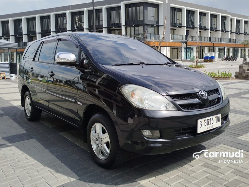 Jual Mobil Toyota Kijang Innova 2008 G 2.0 di Banten Manual MPV Hitam ...