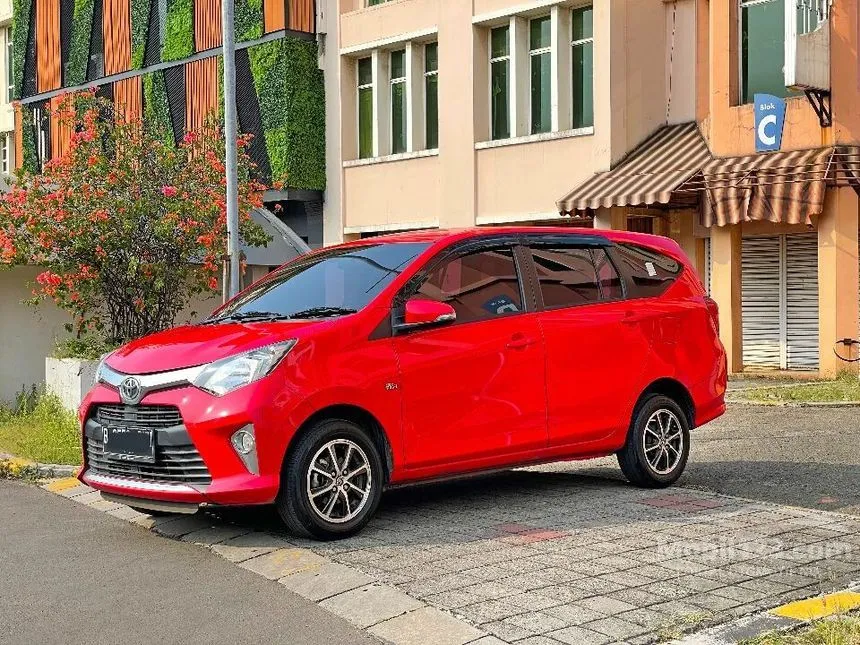 Jual Mobil Toyota Calya 2019 G 1.2 di DKI Jakarta Automatic MPV Merah ...