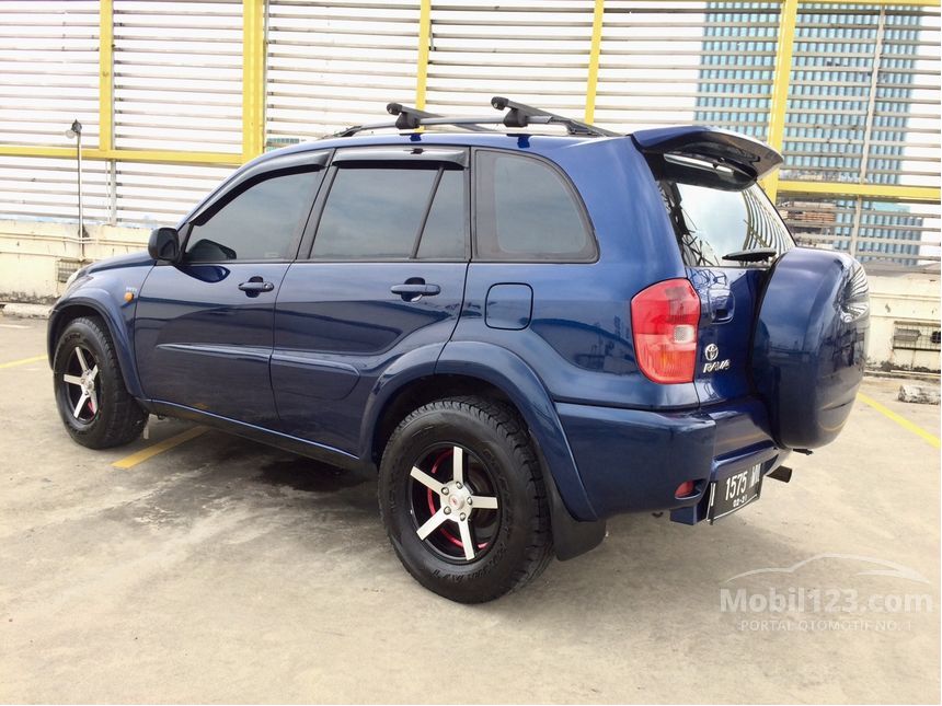 Jual Mobil Toyota RAV4 2002 2.0 di DKI Jakarta Automatic SUV Biru Rp 86 ...