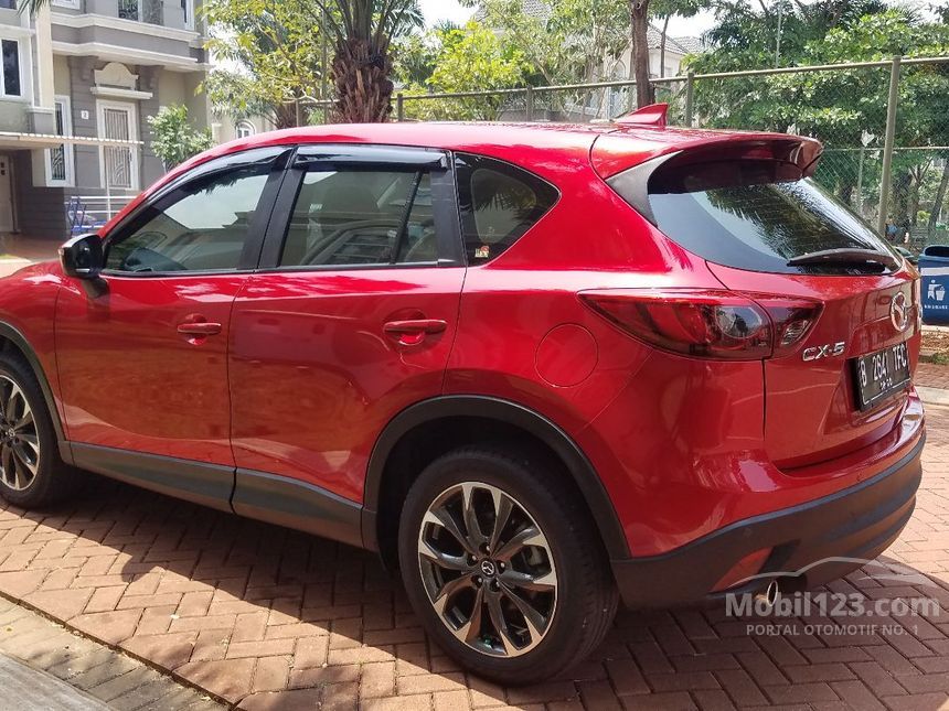 Jual Mobil Mazda CX-5 2015 Touring 2.5 di Banten Automatic SUV Merah Rp ...