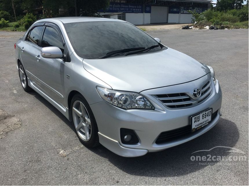 Toyota Corolla Altis 2012 E 1.8 in กรุงเทพและปริมณฑล Automatic Sedan สี ...