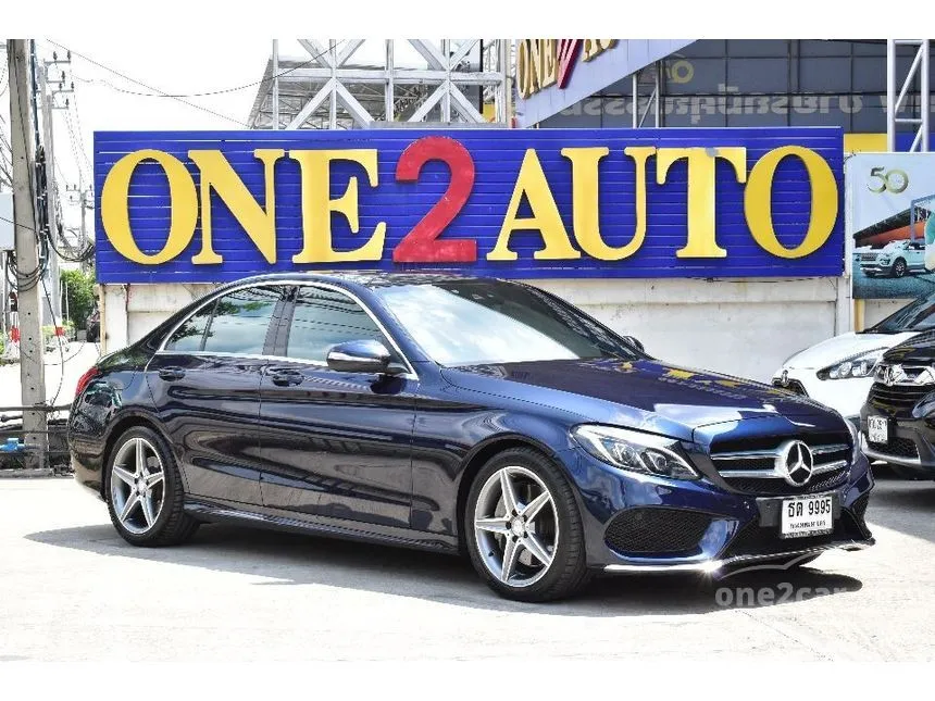 2017 Mercedes-Benz C300 2.1 W205 (ปี 14-19) Blue TEC HYBRID AMG Dynamic ...