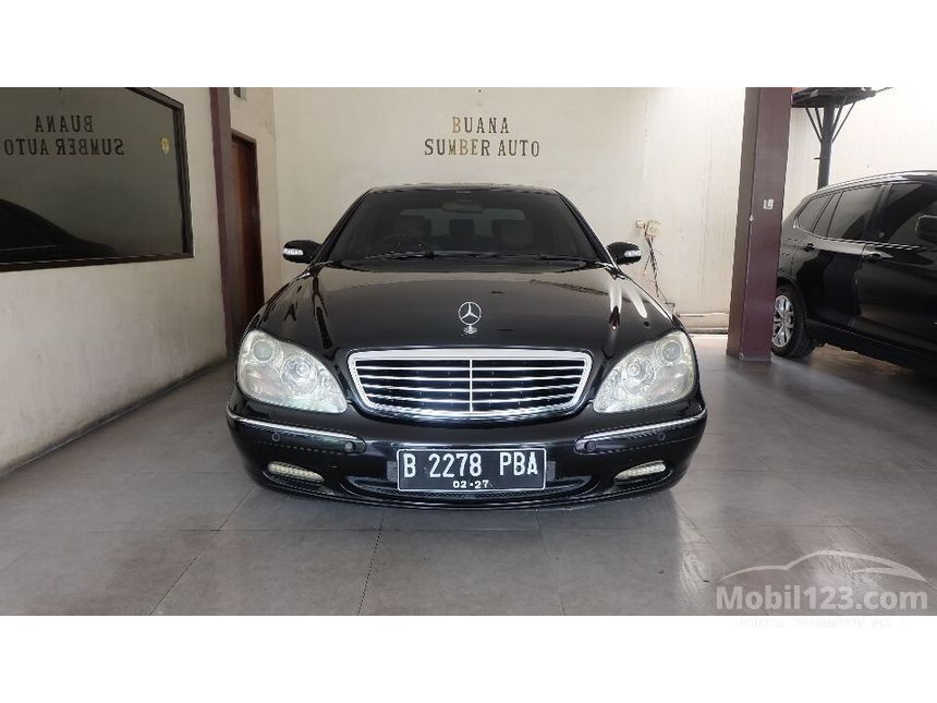 Jual Mobil Mercedes-Benz S320 2002 3.2 di Banten Automatic Sedan Hitam Rp 145.000.000 - 12576677 ...