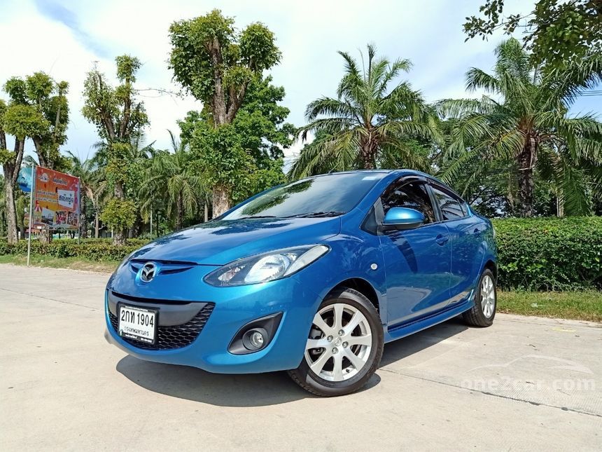 Mazda 2 2013 (ปี 09-14) Elegance Groove 1.5 เกียร์อัตโนมัติ สีน้ำเงิน ...