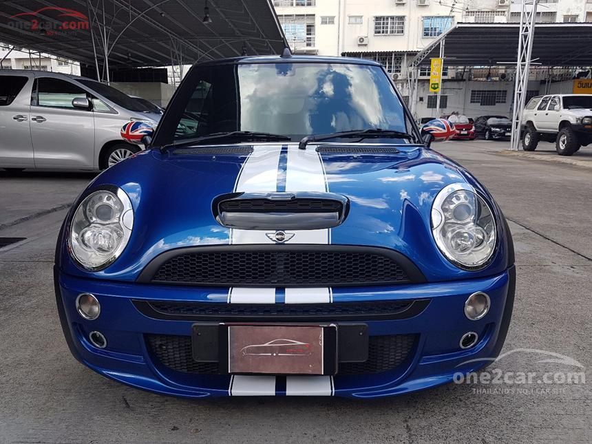Mini Cooper 2008 R52 Convertible S Sidewalk 1.6 เกียร์อัตโนมัติ สีน้ำ ...
