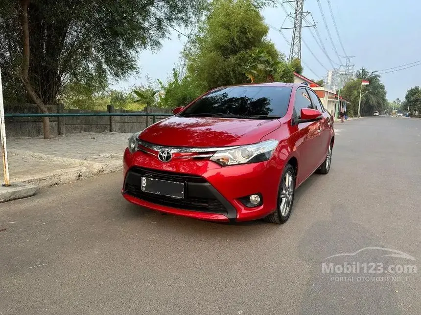 Jual Mobil Toyota Vios 2013 G 1.5 di Banten Automatic Sedan Merah Rp ...