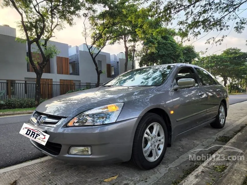 Jual Mobil Honda Accord 2006 VTi 2.4 di Jawa Barat Automatic Sedan Abu ...