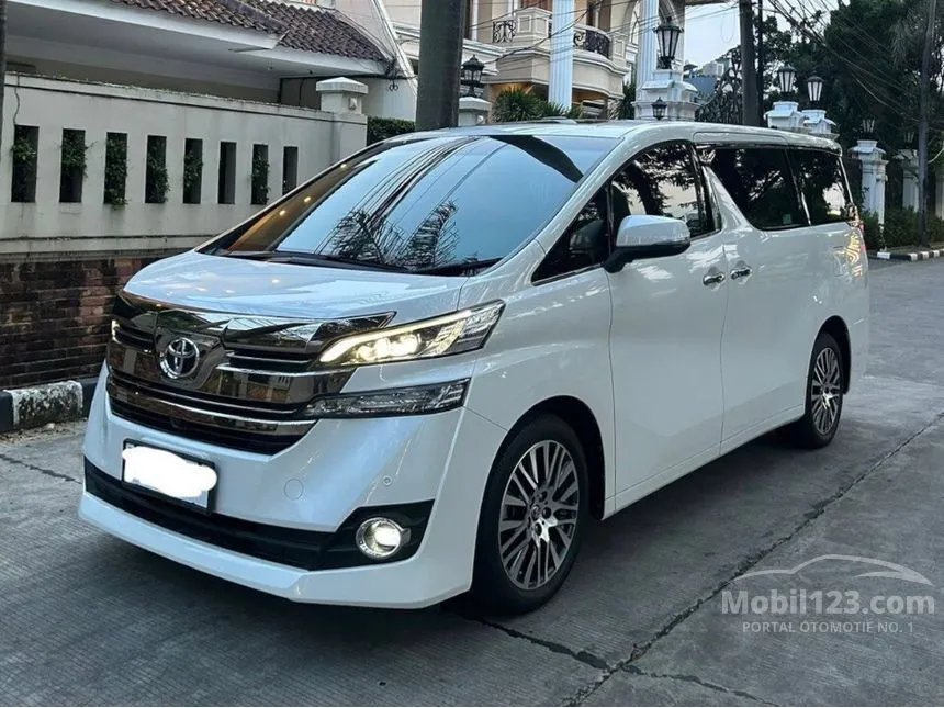 Jual Mobil Toyota Vellfire 2017 G 2.5 di DKI Jakarta Automatic Van ...