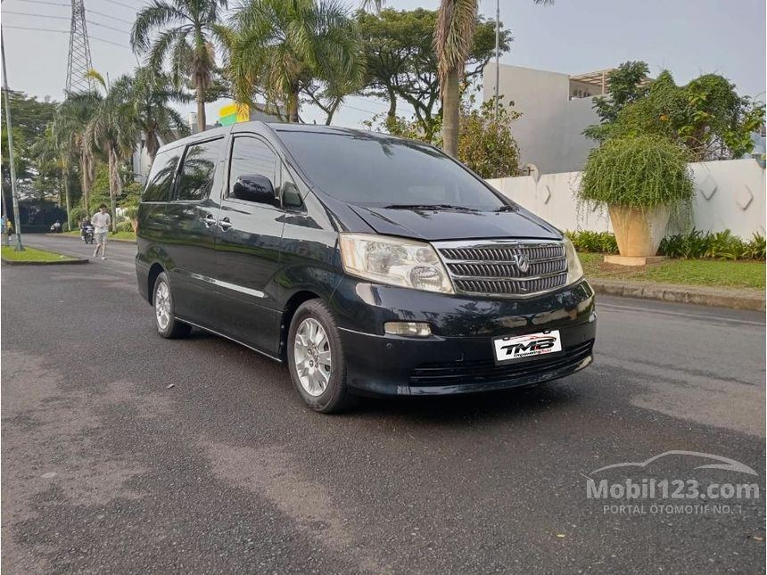 Jual Mobil Toyota Alphard 2004 V 3.0 di DKI Jakarta Automatic MPV Hitam ...